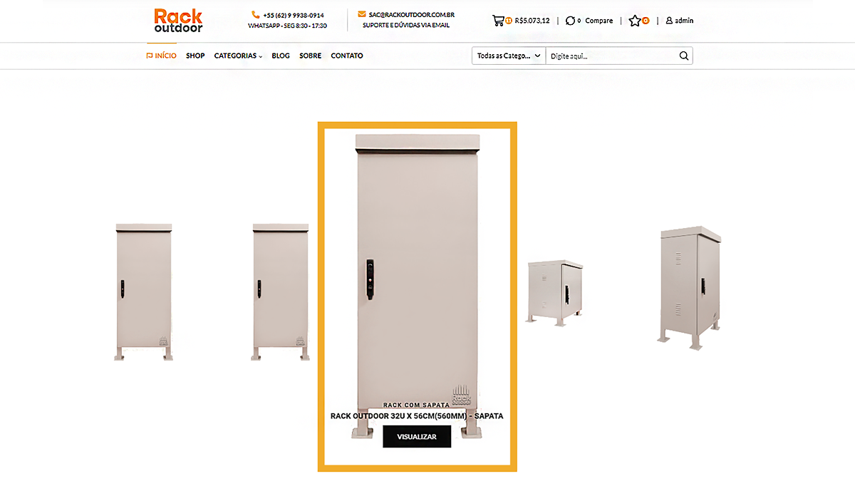 Rack Outdoor - A Loja do Rack Telecom
